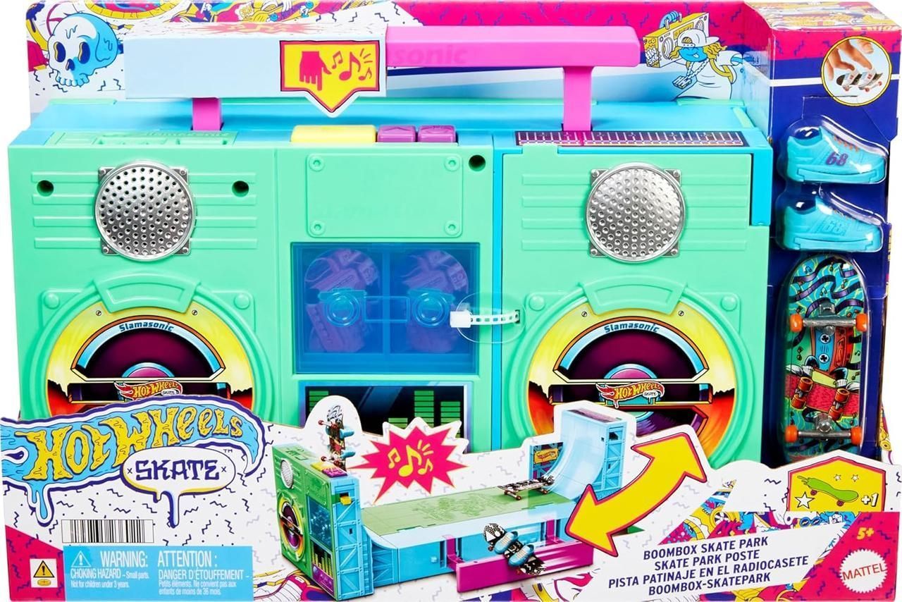 Купити Hot Wheels Skate Boombox Skate Park Ігровий набір T8879K в ...